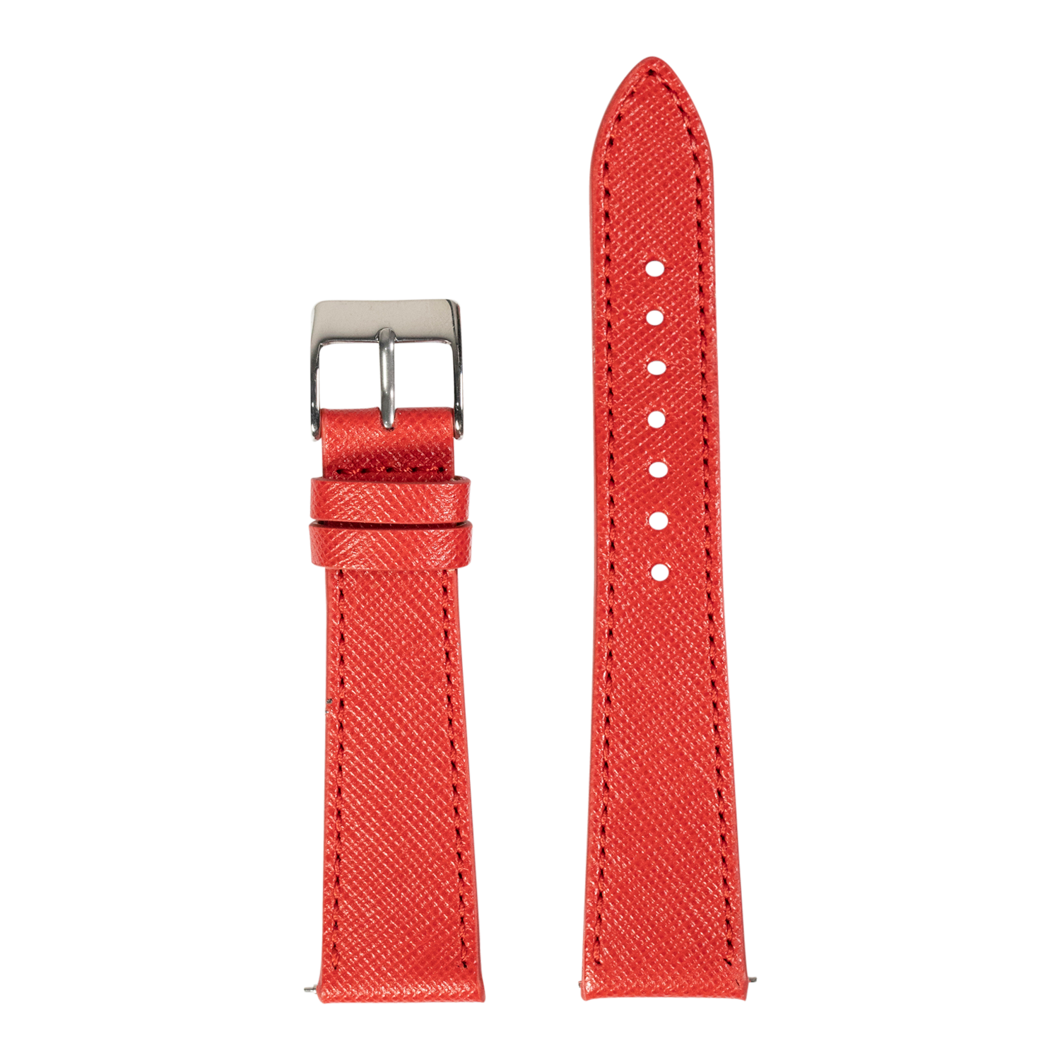 [QuickFit] Saffiano Leather - Red 22mm