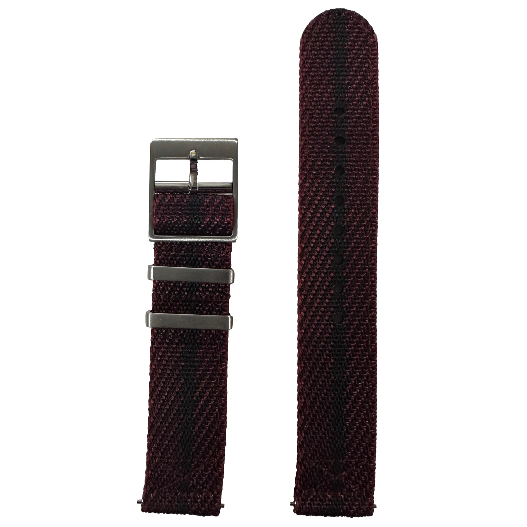 [Quick Release] Cross Militex - Wine Red Watch Strap