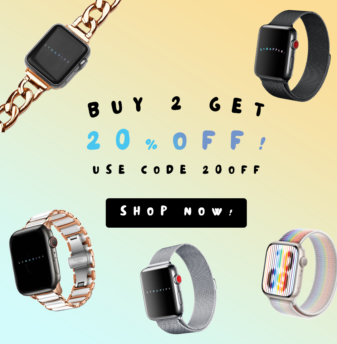 Strapple! is here! An easier and beautiful website for Apple Watch Str