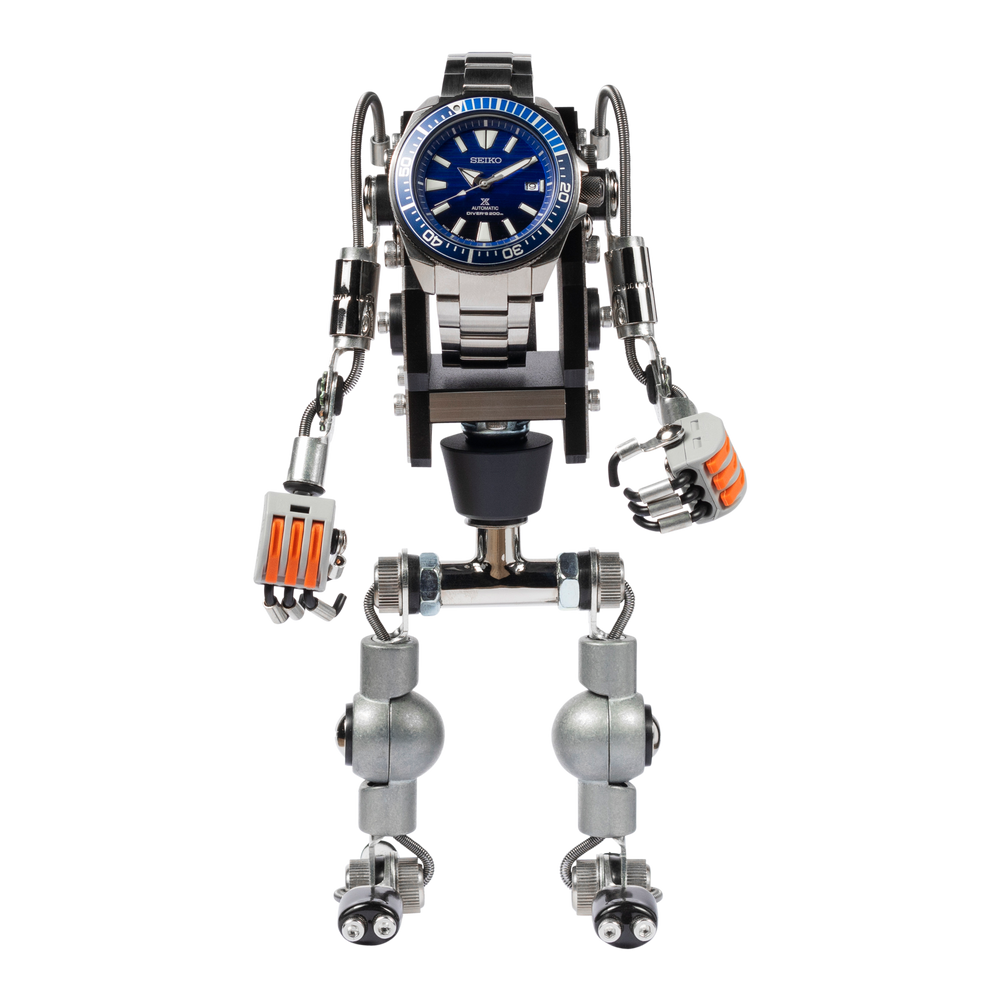 [RoboToys] Watch Stand - RoboMech - Silver