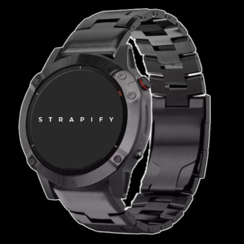 [QuickFit] Titanium Bracelet - Black 26mm – STRAPIFY