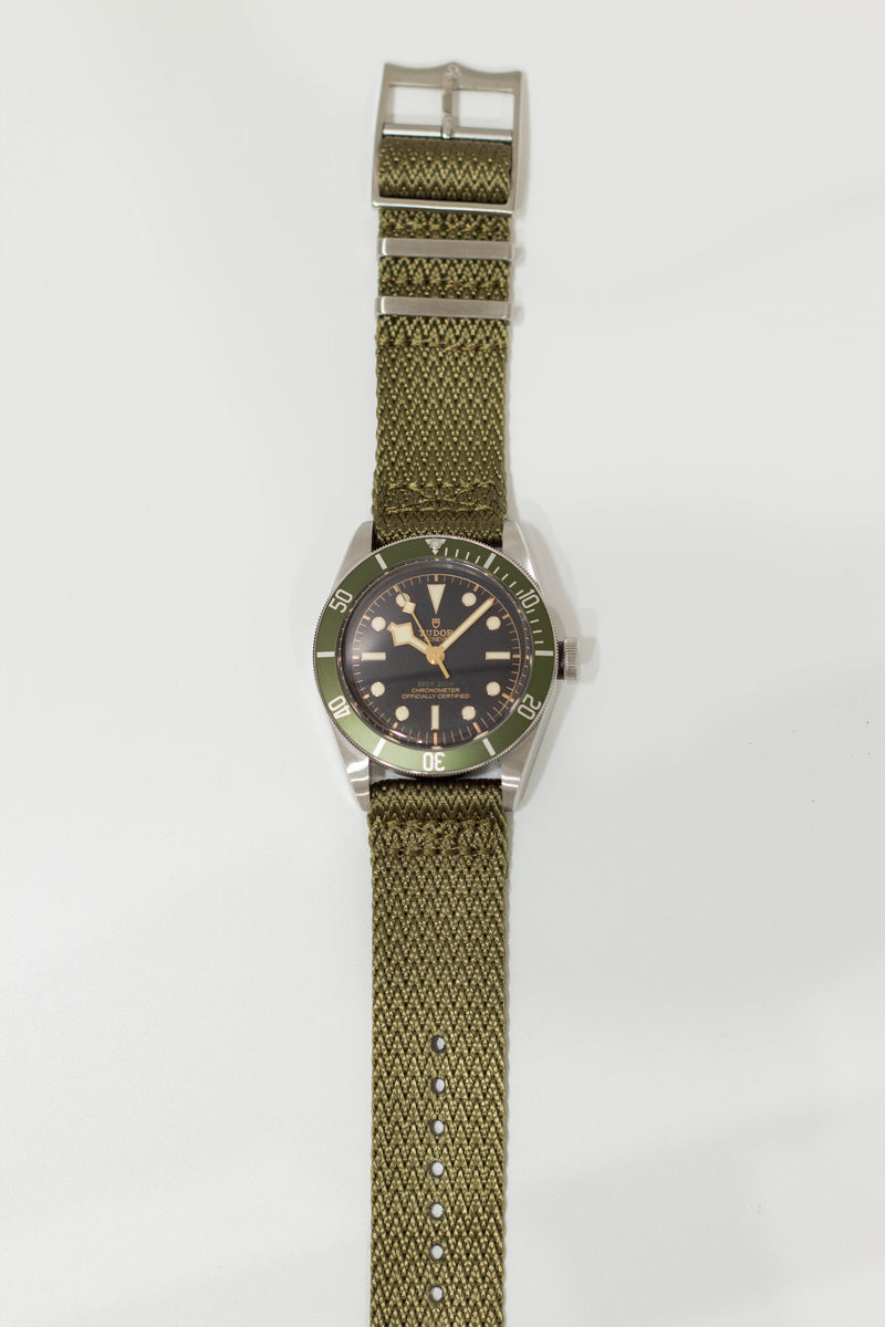 [Quick Release] Sharktooth Militex - Army Green Watch Strap – STRAPIFY