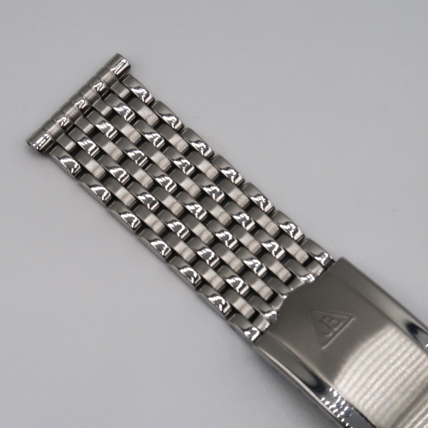 [Forstner] 9-Row Beads of Rice Stainless Steel Watch Bracelet