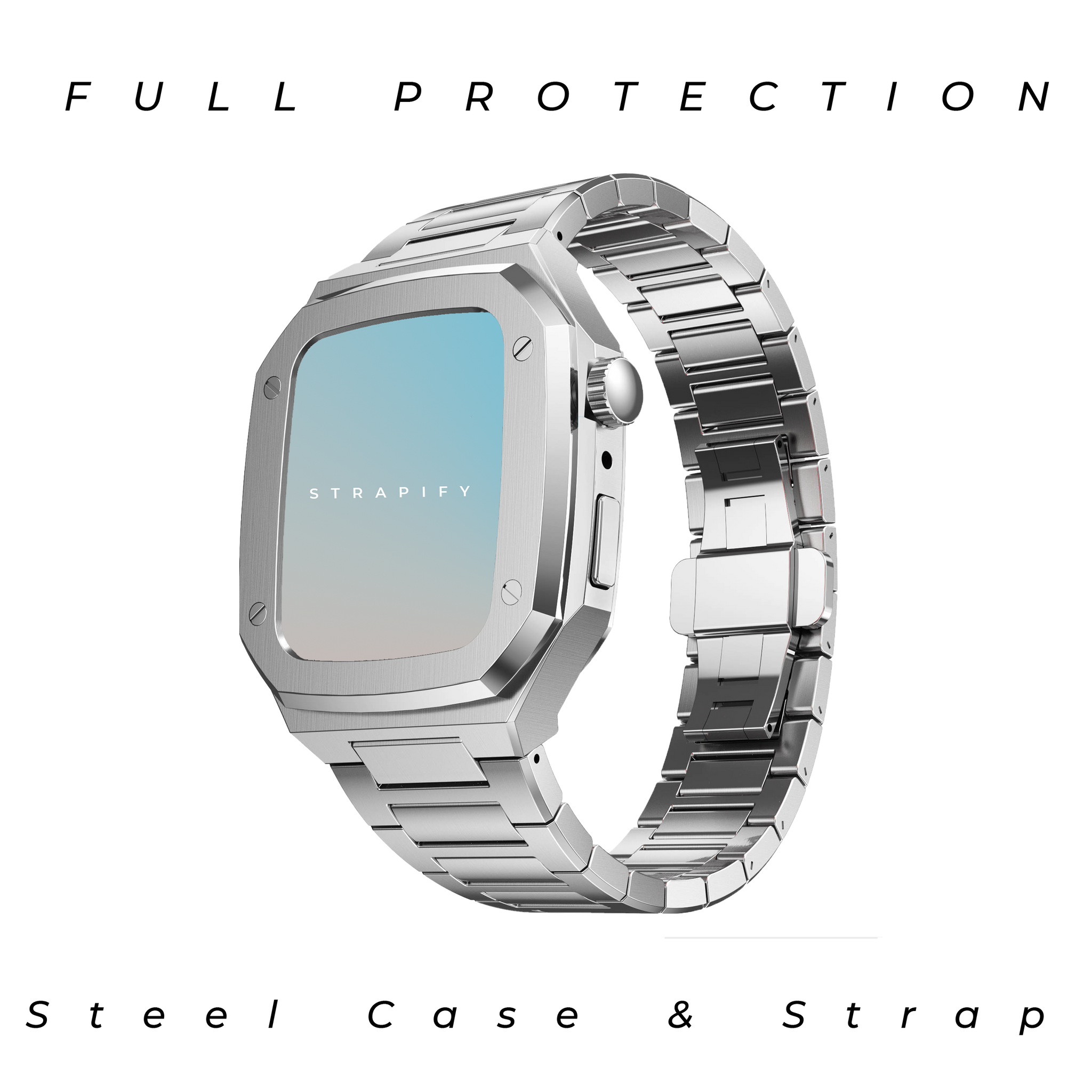 Apple Watch Luxury Stainless Steel Case and Strap