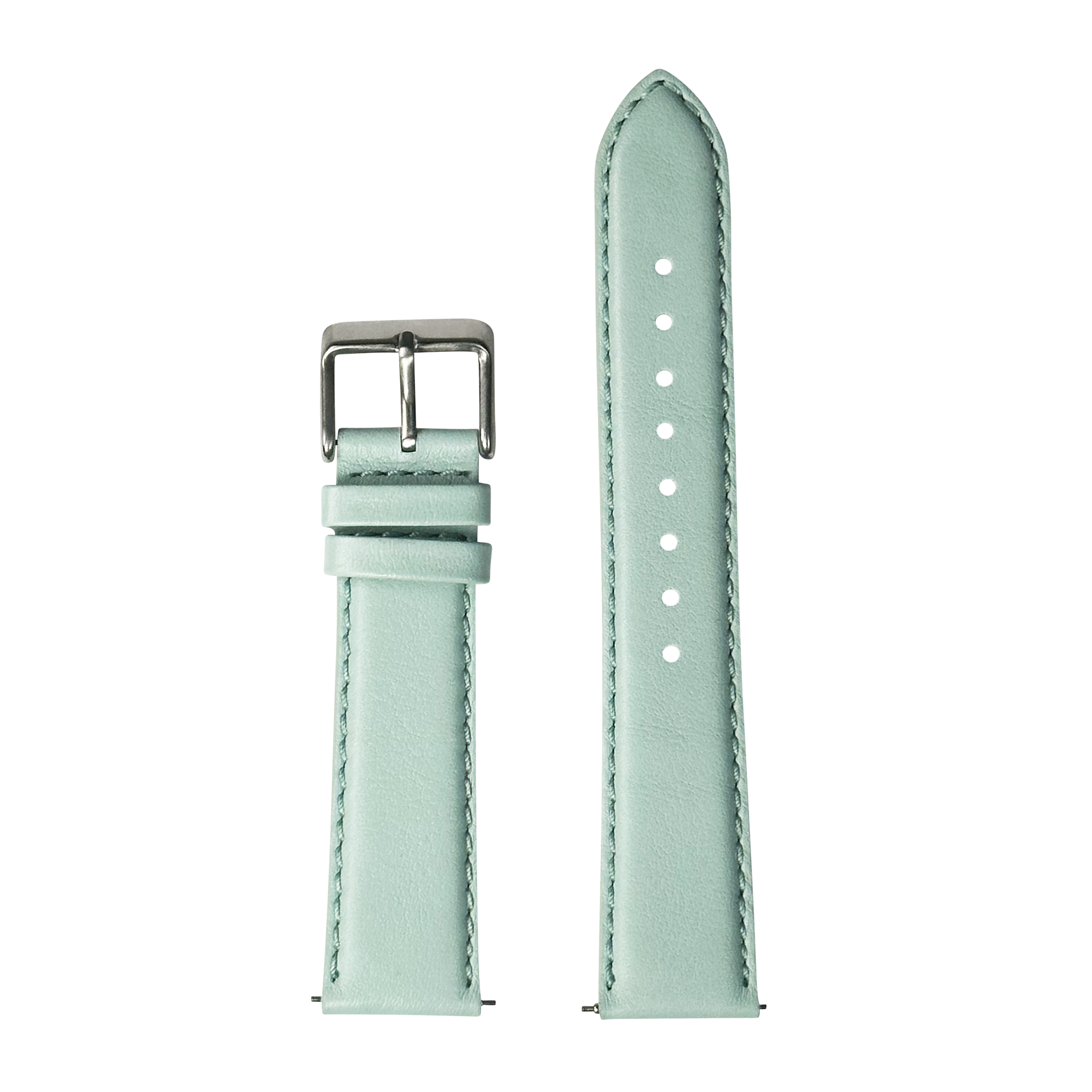 [Quick Release] Padded Leather - Light Tiffany Blue