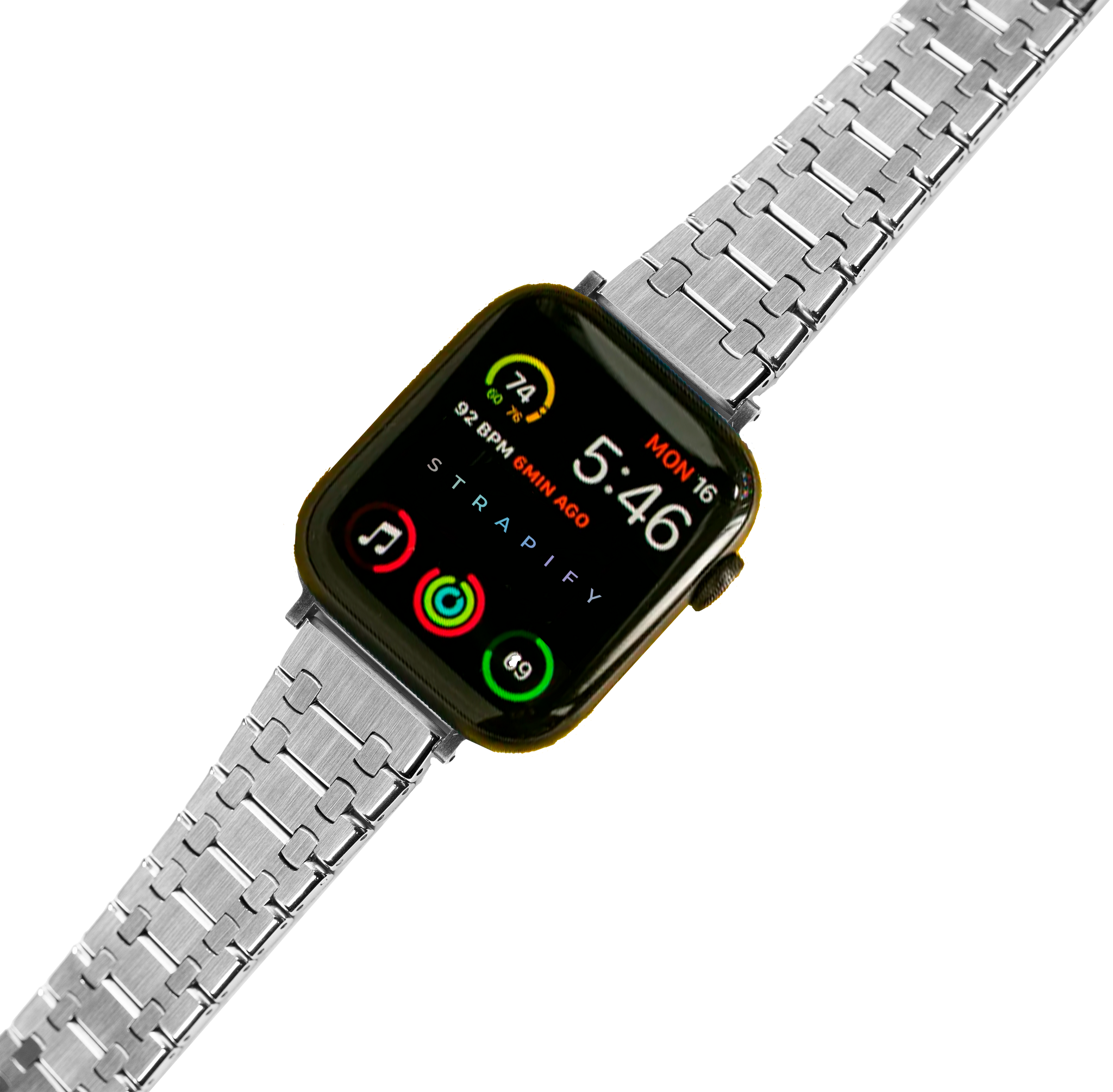 [Apple Watch] Medallion Bracelet - Silver